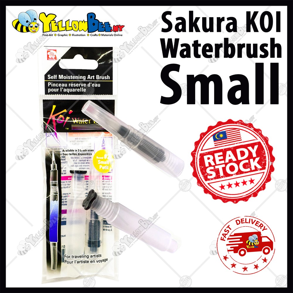 SAKURA KOI Aquash Water Brush Pen SMALL POINT | Portable Water Colour ...
