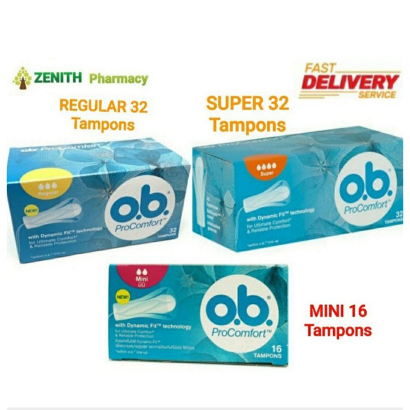 OB PROCOMFORT 16's/32'S REGULAR & 32'S SUPER | Shopee Malaysia