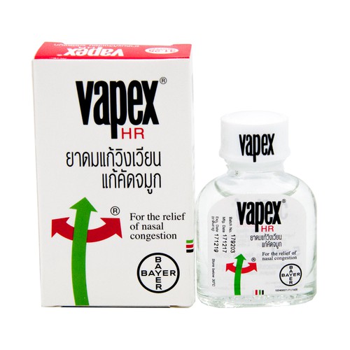 THAI Vapex HR Oil Thai Herbal For Relief Nasal Congestion Dizziness Inhaler (14ml) 泰国Vapex HR ...