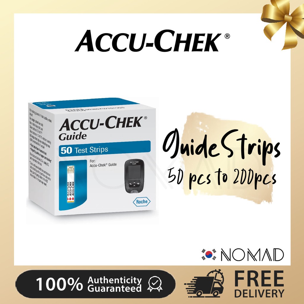 [Accu-Chek] Guide Test Strips 50 | 100 | 150 | 200 | Shopee Malaysia