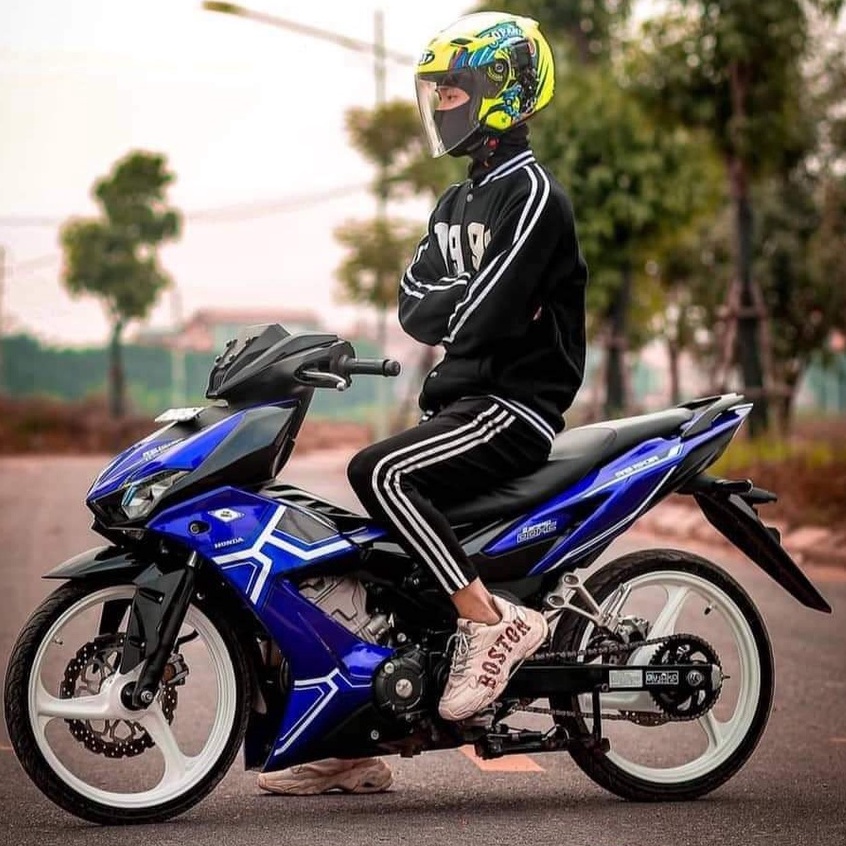 Honda Winner X Green Gp Removable Stamp with Gray and White Thread ...