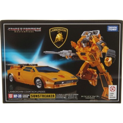 Transformers Masterpiece MP-39 Sunstreaker (Lamborghini Countach LP500S ...