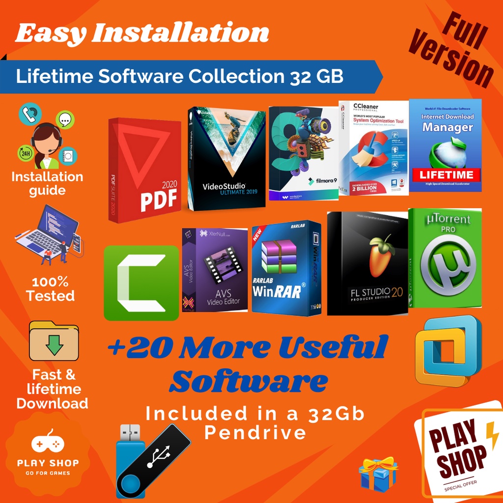 BIG BANG MEGA Software's Collection Pack more than 20+ usefull Software ...