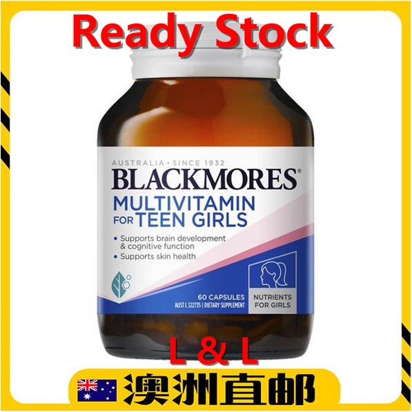 [Ready Stock EXP: 05/2027yr] Blackmores Multivitamin for Teen Girls ( 60 Capsules ) ( Made In ...
