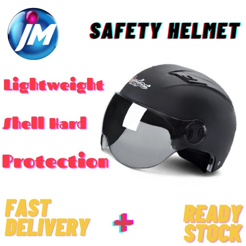Cafe Racer Safety Helmet | Shopee Malaysia