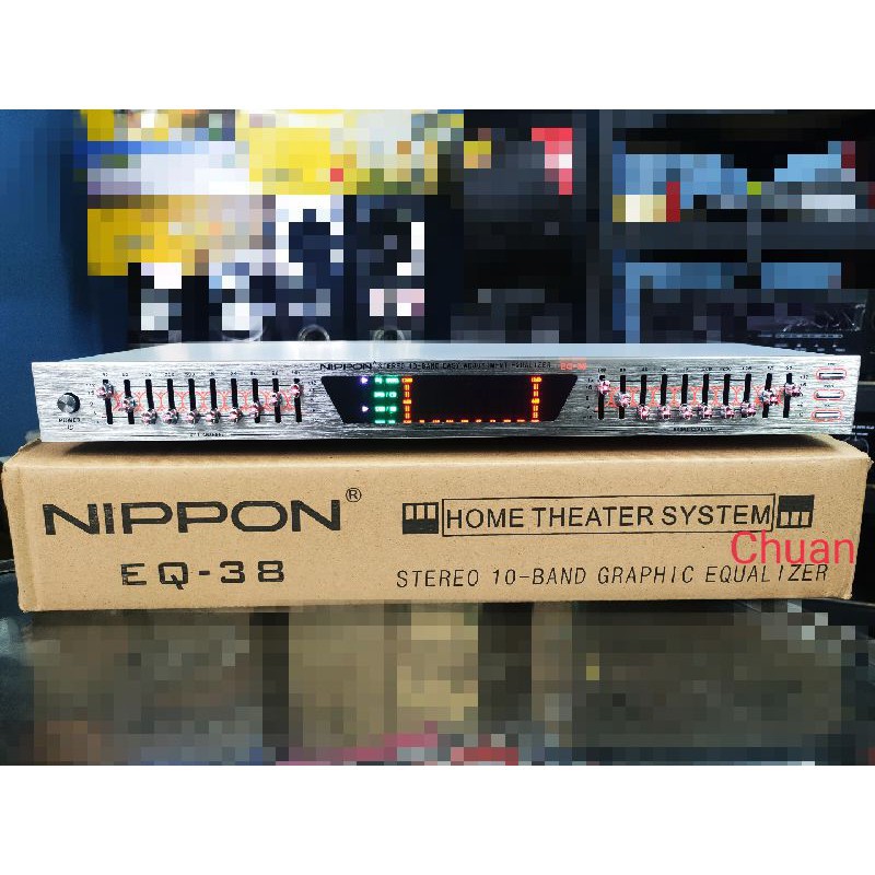 NIPPON STEREO 10-BAND GRAPHIC EQUALIZER EQ-38/EQ38 | Shopee Malaysia