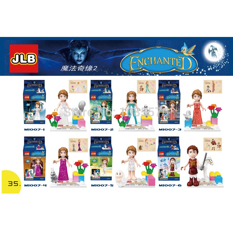 JLB M1007 Enchanted Lego Compatible MINIFIGURE 6 in 1 set | Shopee Malaysia