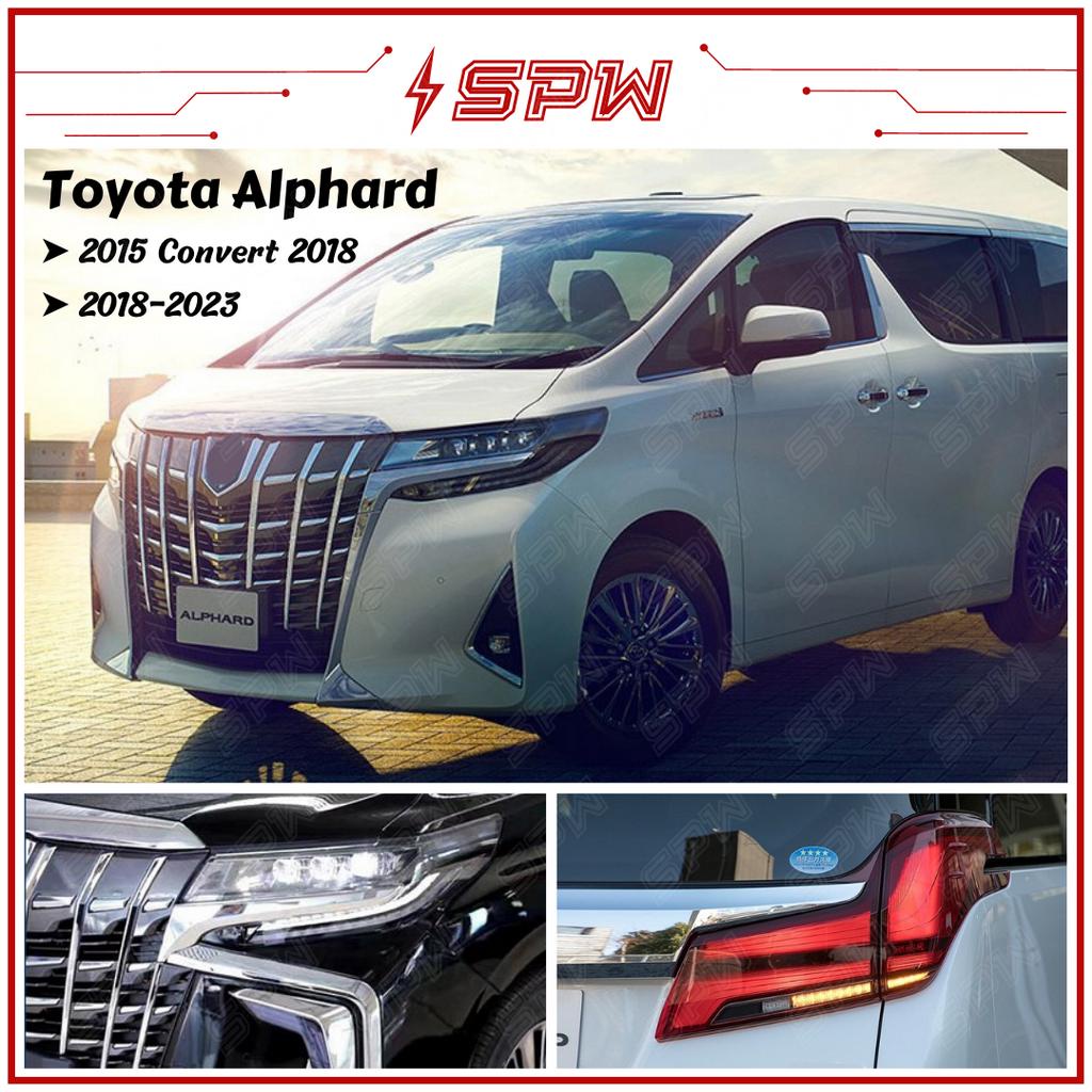 Toyota Alphard ANH30 AGH30 (2015-2022) Headlamp Headlight Taillamp ...