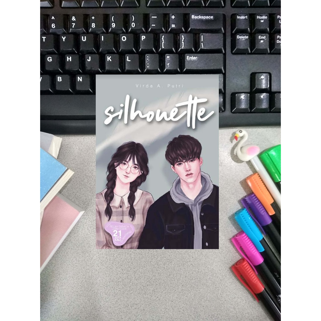 Silhouette Novel by Virda A. Princess | Shopee Malaysia