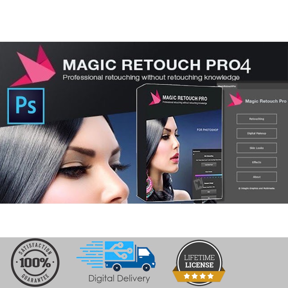 Magic Retouch Pro V4.3 Photoshop Panel (plugin)2014-2015 | Shopee Malaysia