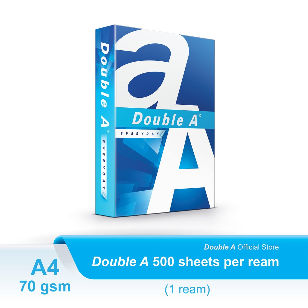 Kertas A4 Double A 70gsm (1 rim) | Shopee Malaysia