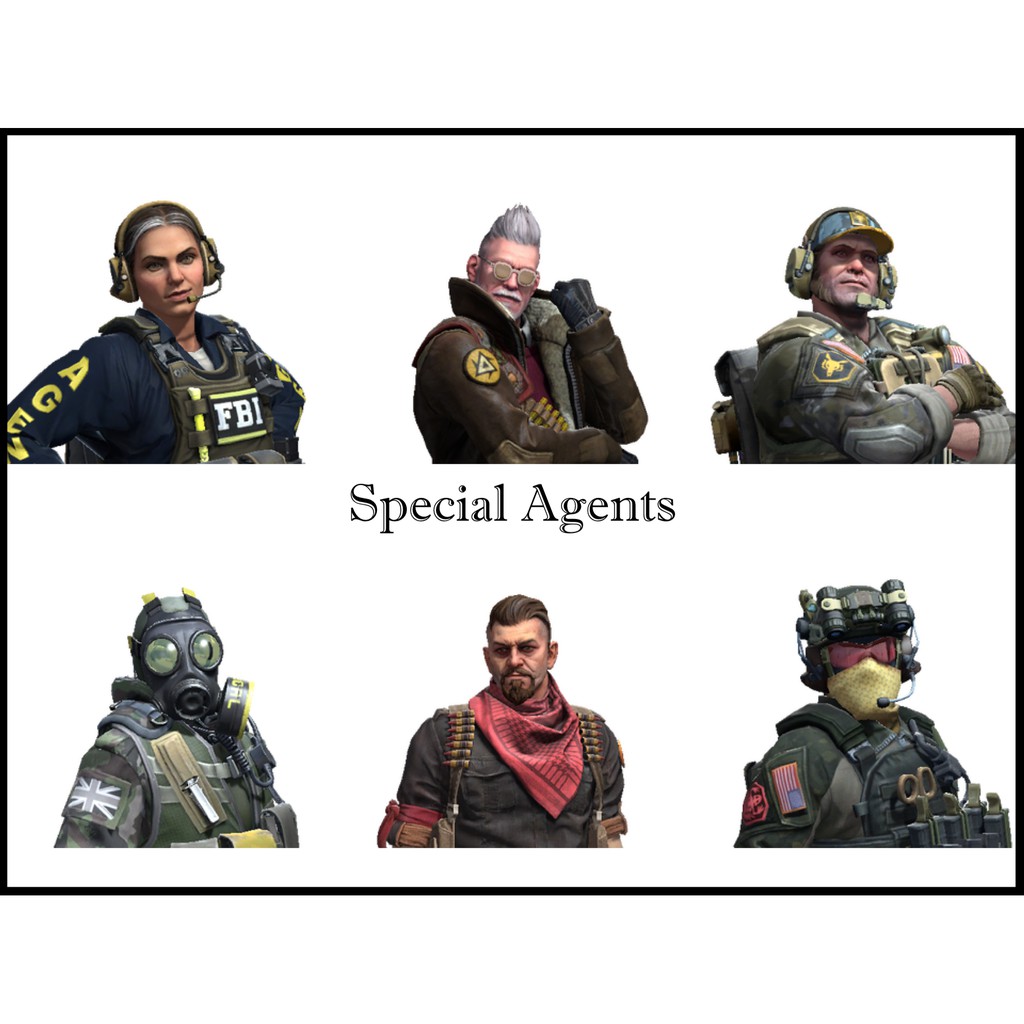 Counter Strike CS2 Special Agents | Shopee Malaysia