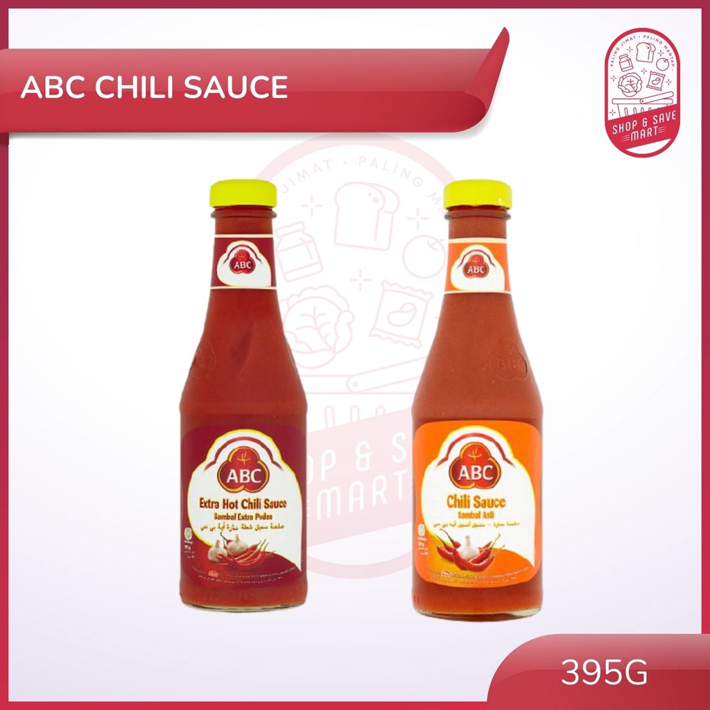 ABC Chili Sauce - 395g (Flavor: Sambal Asli / Sambal Extra Pedas) | ABC ...