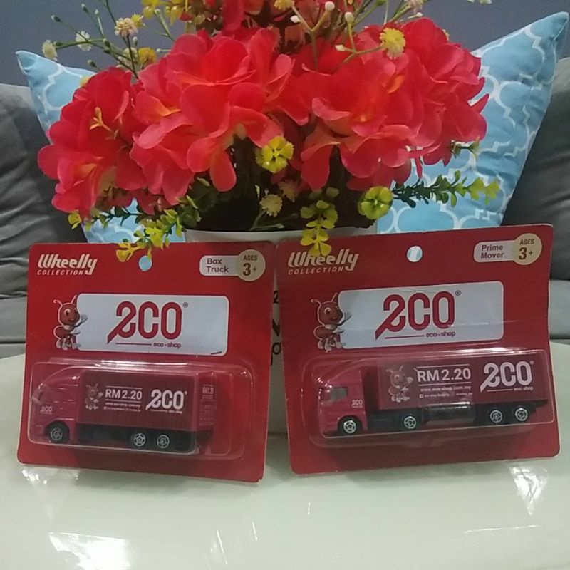 WHEELLY COLLECTION LORI ECO / LORRY ECO SHOP ECO RM2.20 BOX TRUCK PRIME ...