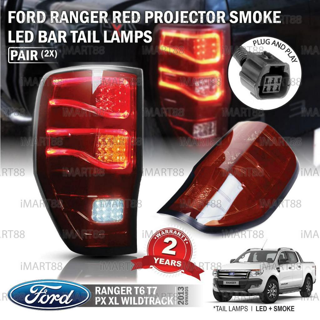 FORD Ranger T6 T7 All Model XL XLT Wildtrak MK1 MK2 2011 2019 LED Light ...