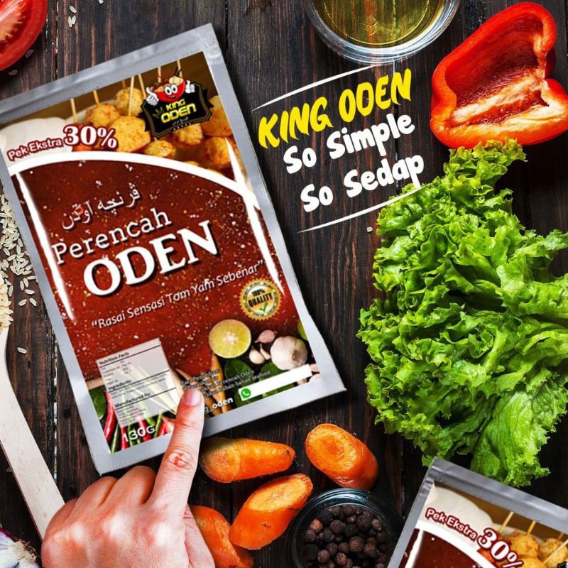 KING ODEN ( PERENCAH ODEN MUDAH DAN SEDAP) | Shopee Malaysia