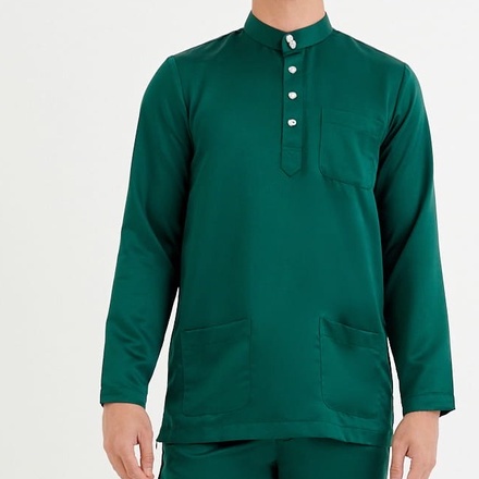 [CODE 46] BAJU MELAYU SAHAJA HELAI LELAKI DEWASA BAJU MELAYU TANPA ...