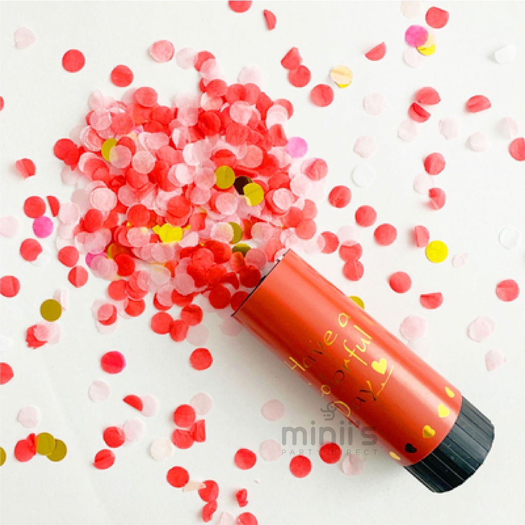 Minii's Popper Pop Confetti Mini Poppers Wedding Anniversary Supplies ...