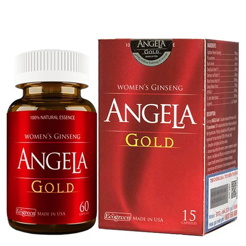 [Genuine] Women's Ginseng Angela Gold - Supports skin beauty, enhances ...