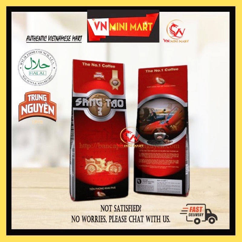 [Halal] Vietnamese Trung Nguyen Ground Coffee Creative 1/2/3/4/5 (340gr ...