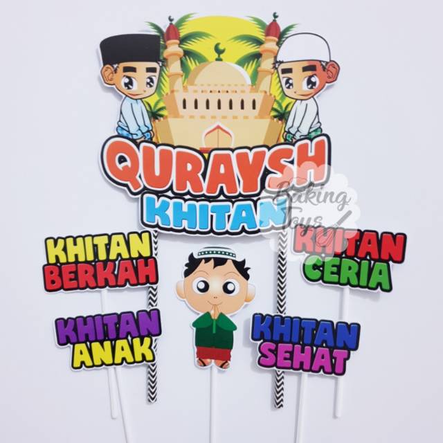 Circumcision / Circumcision Event Cake Topper | Shopee Malaysia