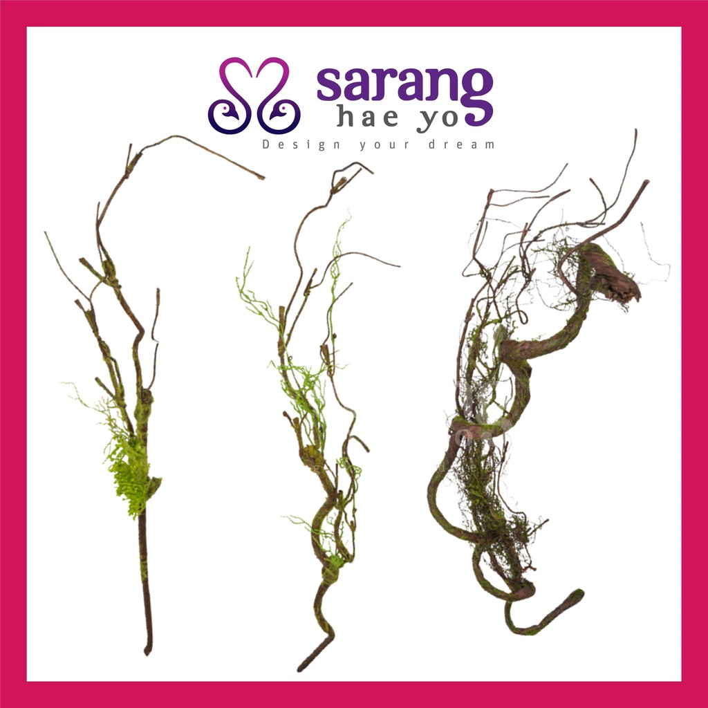 98CM Artificial Trunk Spy Ranting Artificial Akar Kayu Tiruan Gubahan Bunga Hiasan Rumah Dulang ...