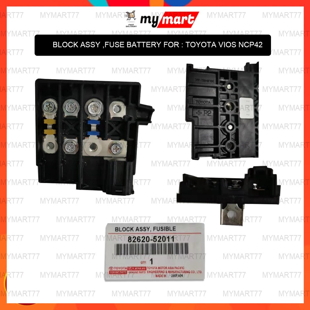 TOYOTA VIOS NCP42 FUSE BOX BATTERY BLOCK ASSY FUSIBLE TOYOTA BRAND ...