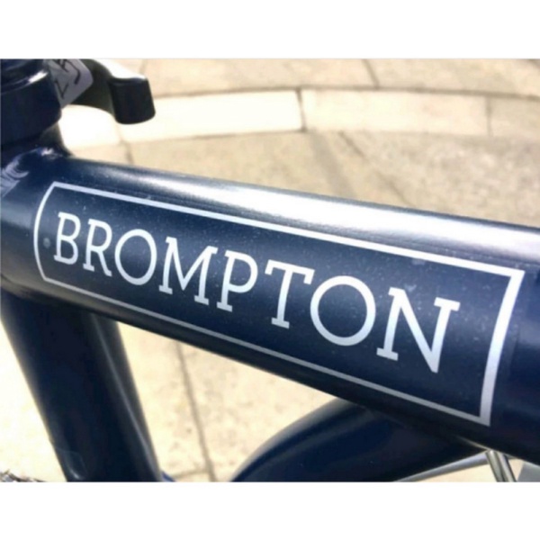 Sticker CUTTING Car Sticker with Brompton Label Car Sticker Decal Vinyl ...