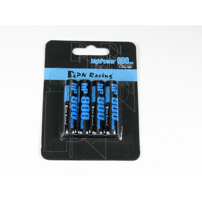 PN Racing High Power 900mah Ni-MH Rechargeable AAA Battery (4pcs ...