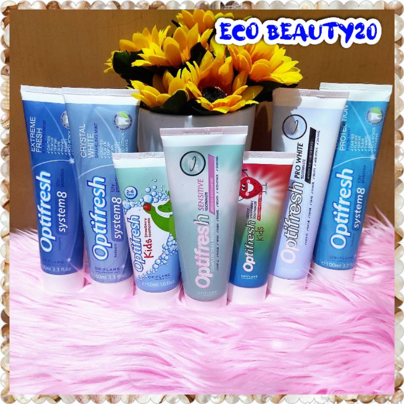 Optifresh System 8 Crystal White / Total Protection / Extream Fresh ...