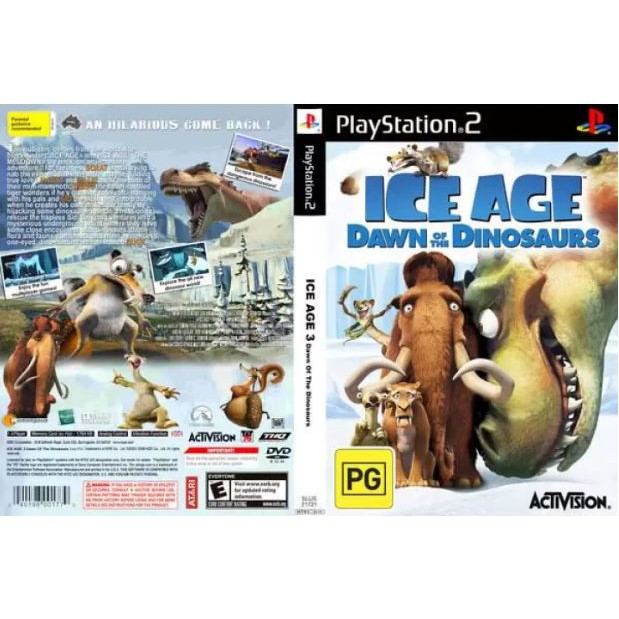 Ice Age Dawn of The Dinosaurs PS2 Playstation 2 Games | Shopee Malaysia