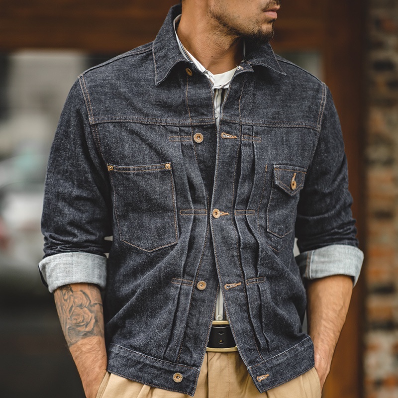 Maden Tooling TYPE I Denim Jacket Japanese Retro Fashion 2021 Autumn ...