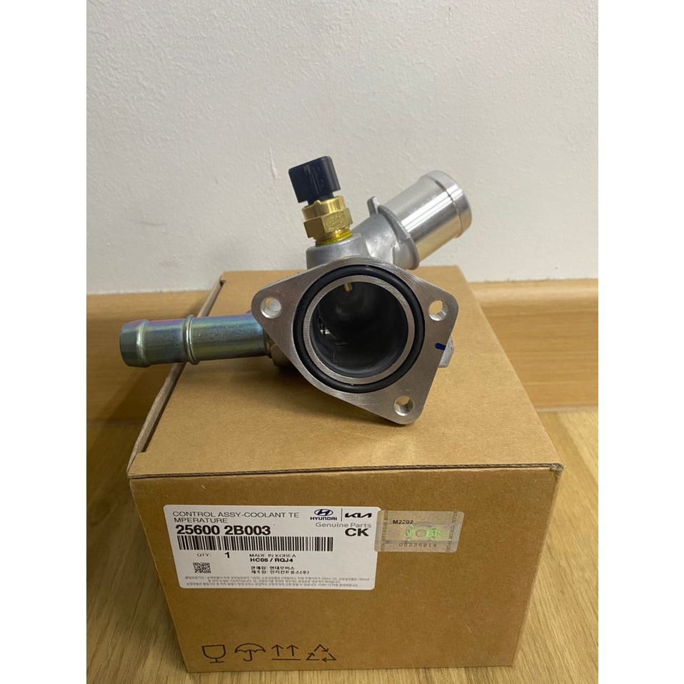 THERMOSTAT HOUSING with switch GENUINE PART (ORIGINAL) [ 25600-2B003 ...