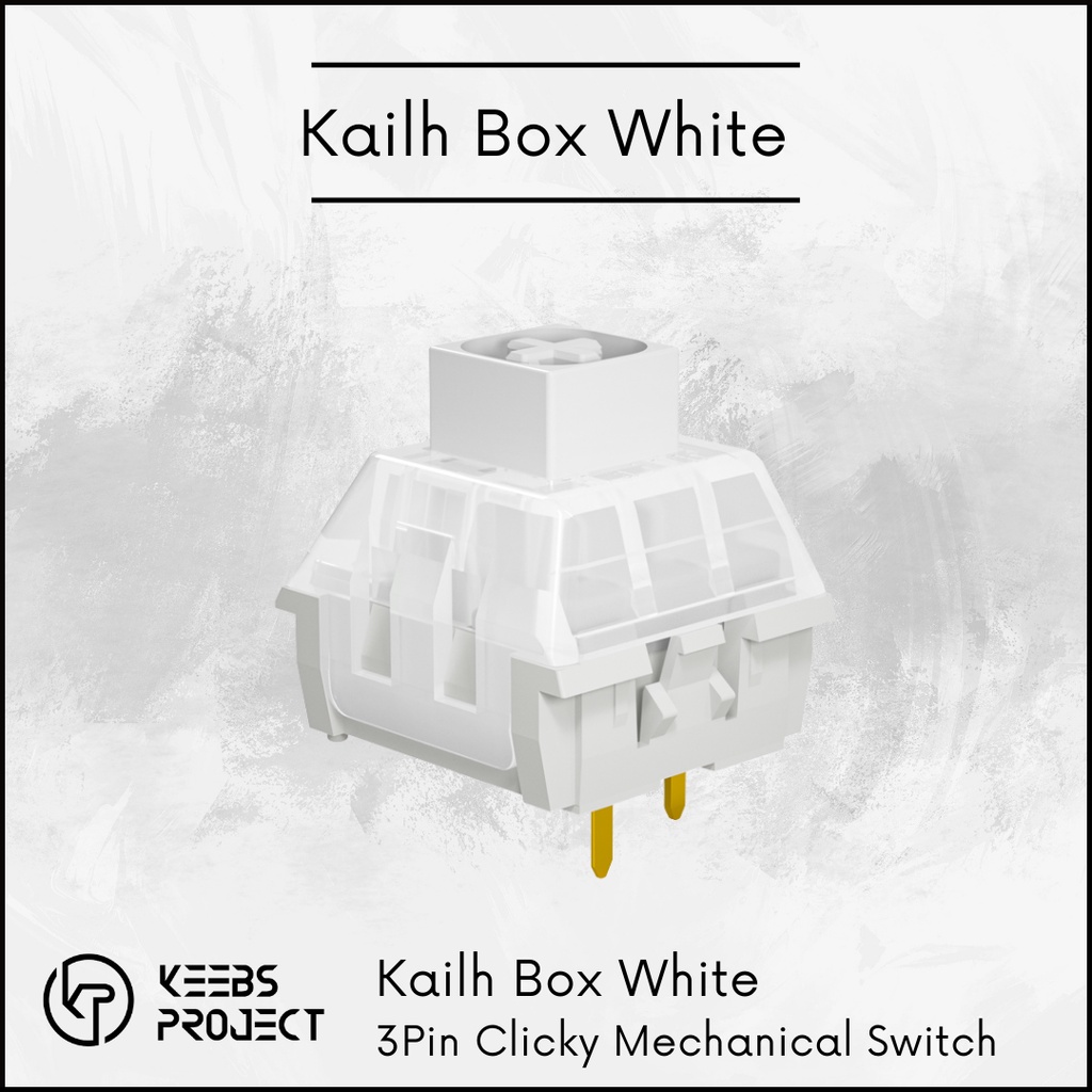 Kailh Box White Clicky Mechanical Switch | Blue Switch | Dust proof ...