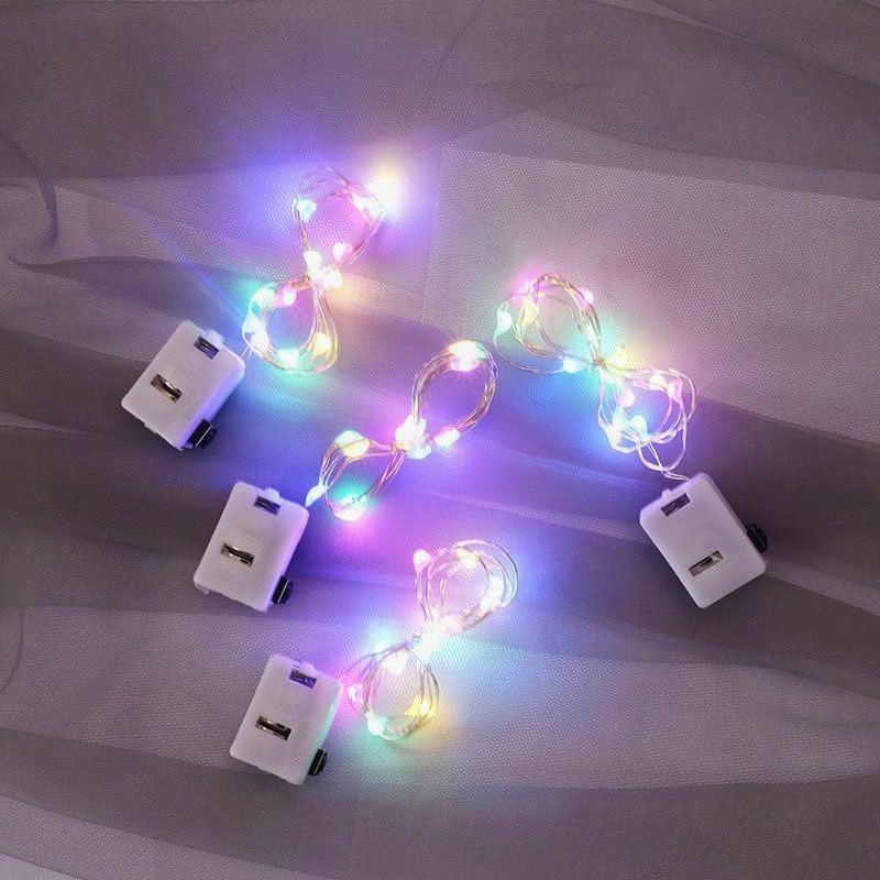 🔥Battery Included🔥 1/2/3M 3 Modes LED Light Fairy Light String Lampu ...