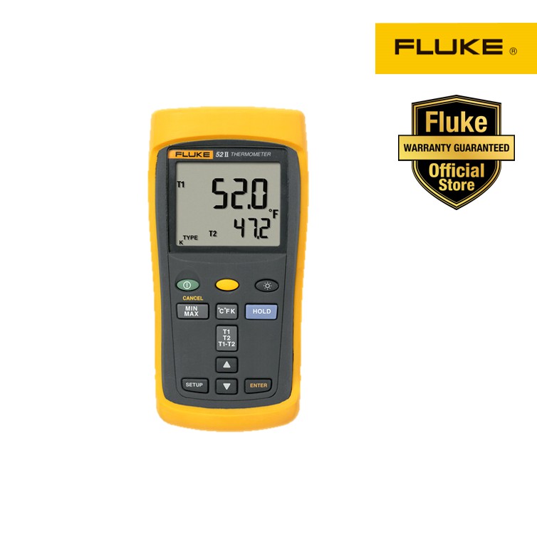 Fluke 52 II Dual Probe Digital Thermometer | Shopee Malaysia