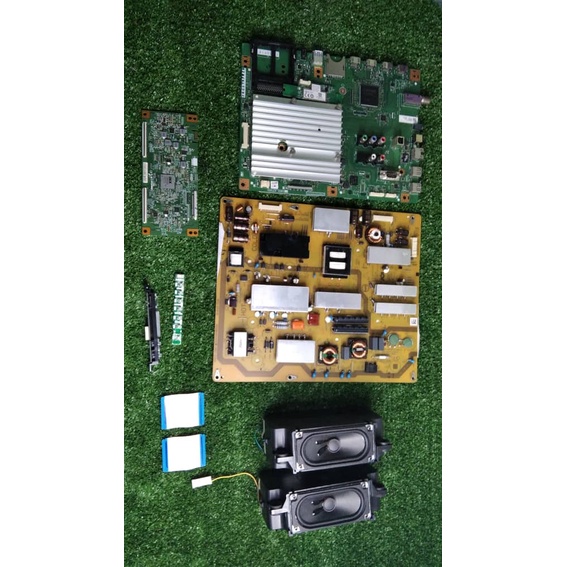 (494) Sharp LC-50UE630X Mainboard, Powerboard, Tcon, Tcon Ribbon ...
