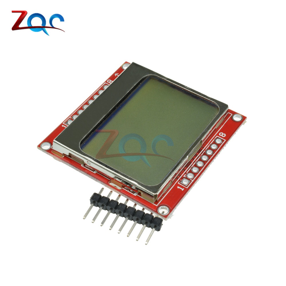 Backlight 84*48 84x84 LCD Display Module Adapter PCB for Nokia 5110 for ...