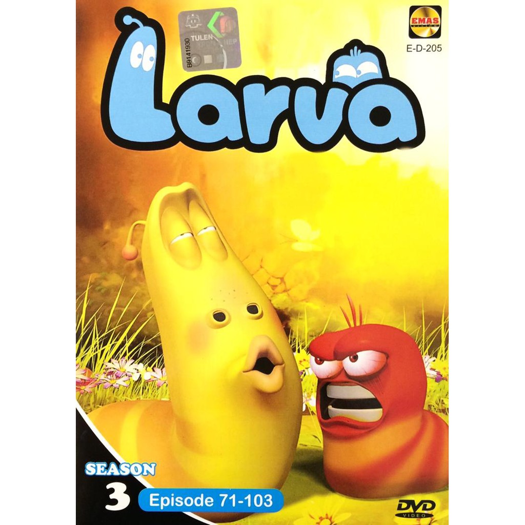 Cartoon DVD Larva 爆笑虫子 Season 3 Episode 71-103 (DVD) | Shopee Malaysia