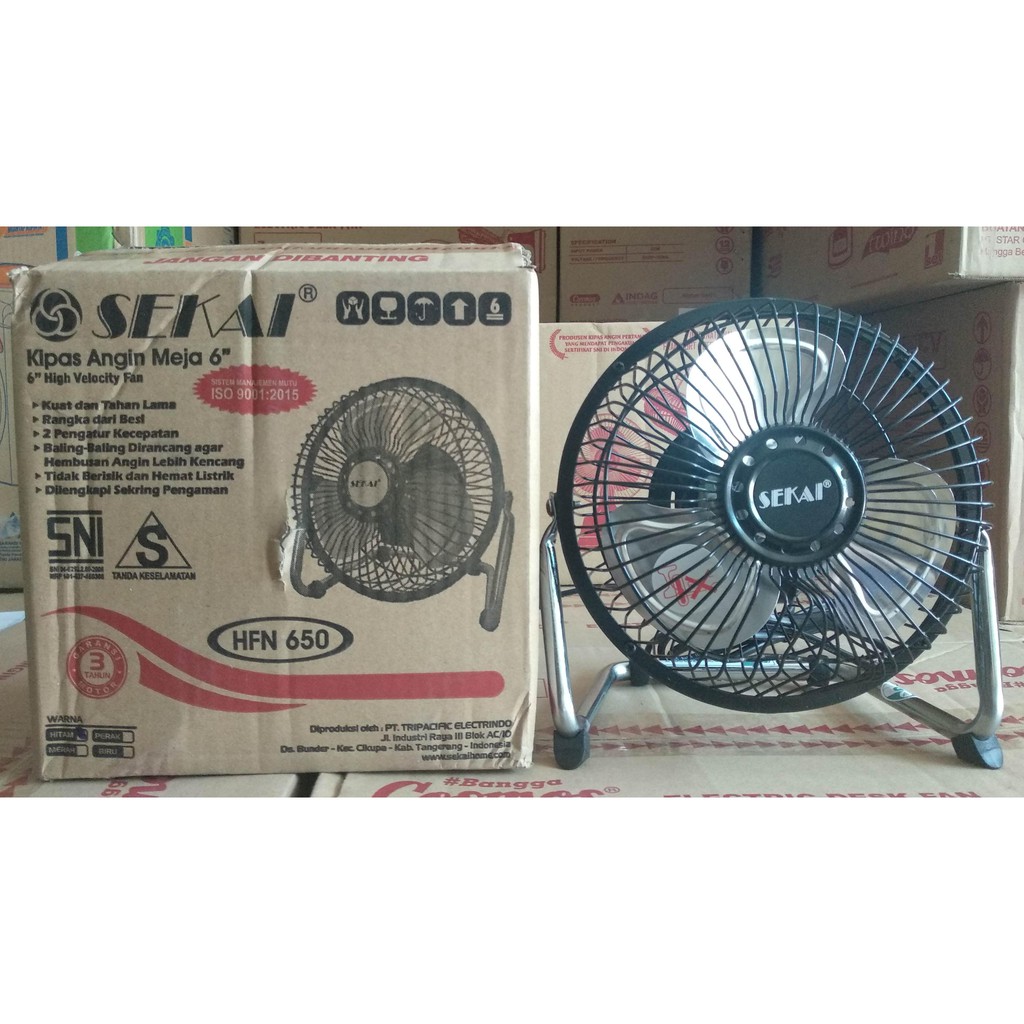 Sekai 6-inch Table Fan (HFN 650) | Shopee Malaysia