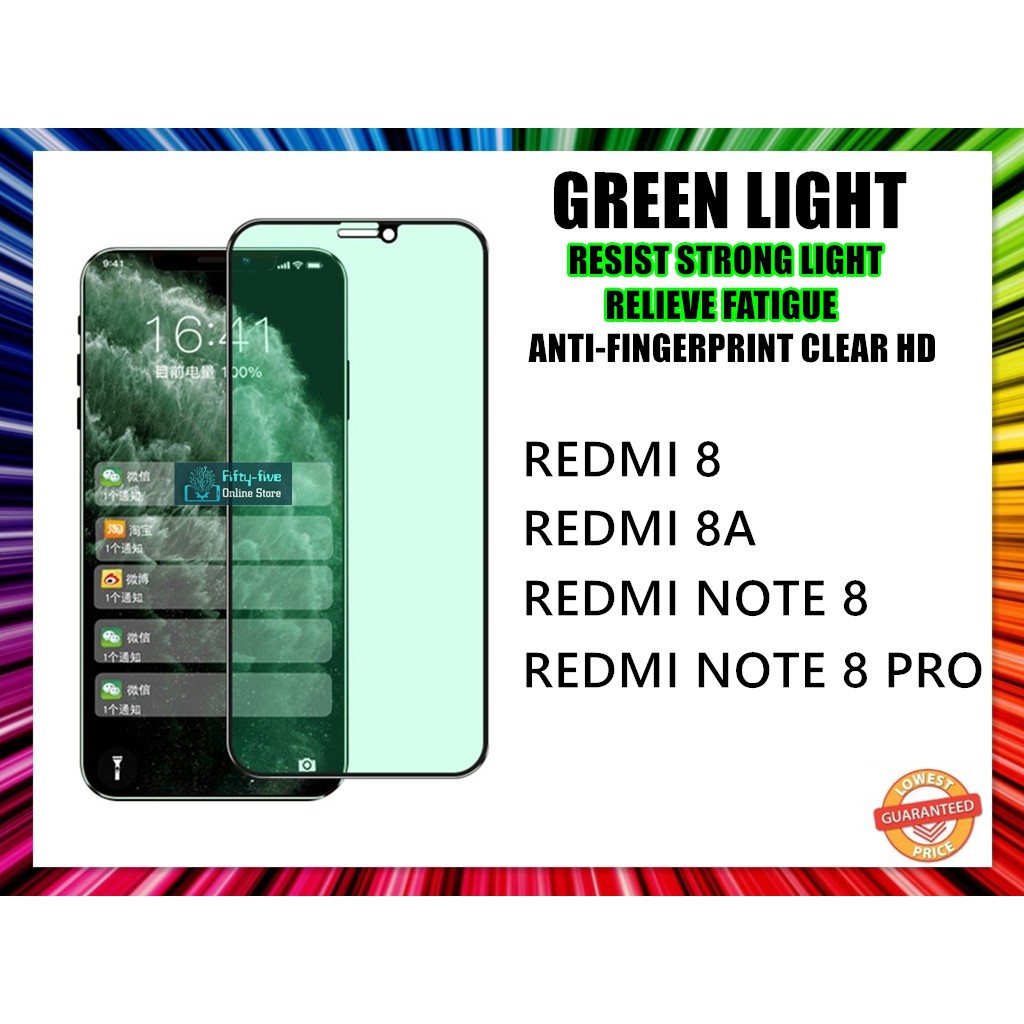 Redmi Note 8 9 9S 10 11 12 13 Pro + 5G Poco X3 X4 X5 Pro 10D Edge Green ...