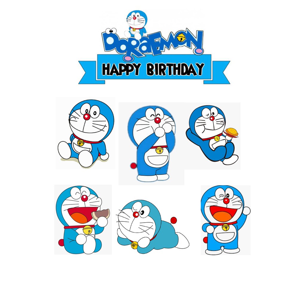 TOPPER KEK DORAEMON MURAH DAN COMEL | Shopee Malaysia