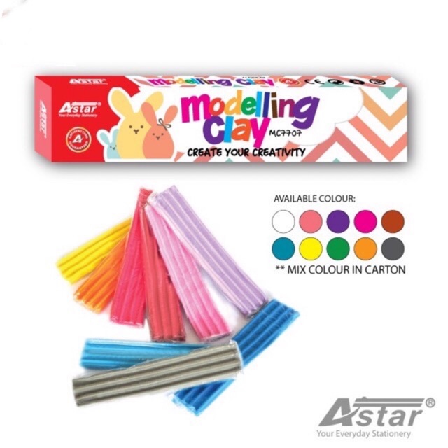 Astar Modelling Clay Assorted colour | Shopee Malaysia