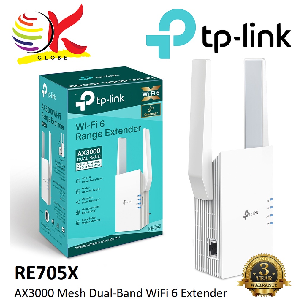 TP-LINK RE200 / RE205 AC750 / RE330 / RE305 AC1200 / RE505X AX1500 ...