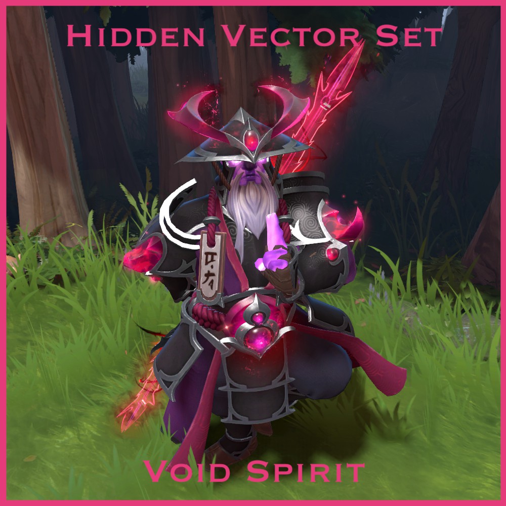 Dota 2 Void Spirit Hidden Vector Set | Shopee Malaysia