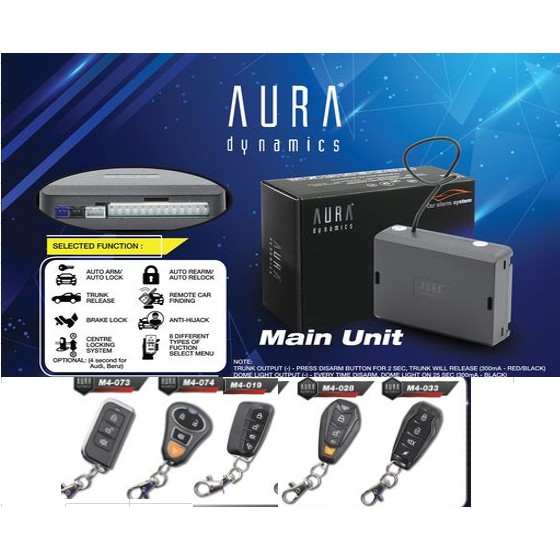 AURA ALARM CAR ALARM | Shopee Malaysia