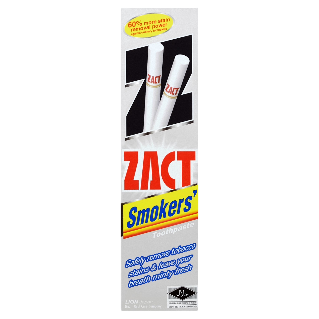 ZACT Smokers' Toothpaste 150g | Shopee Malaysia