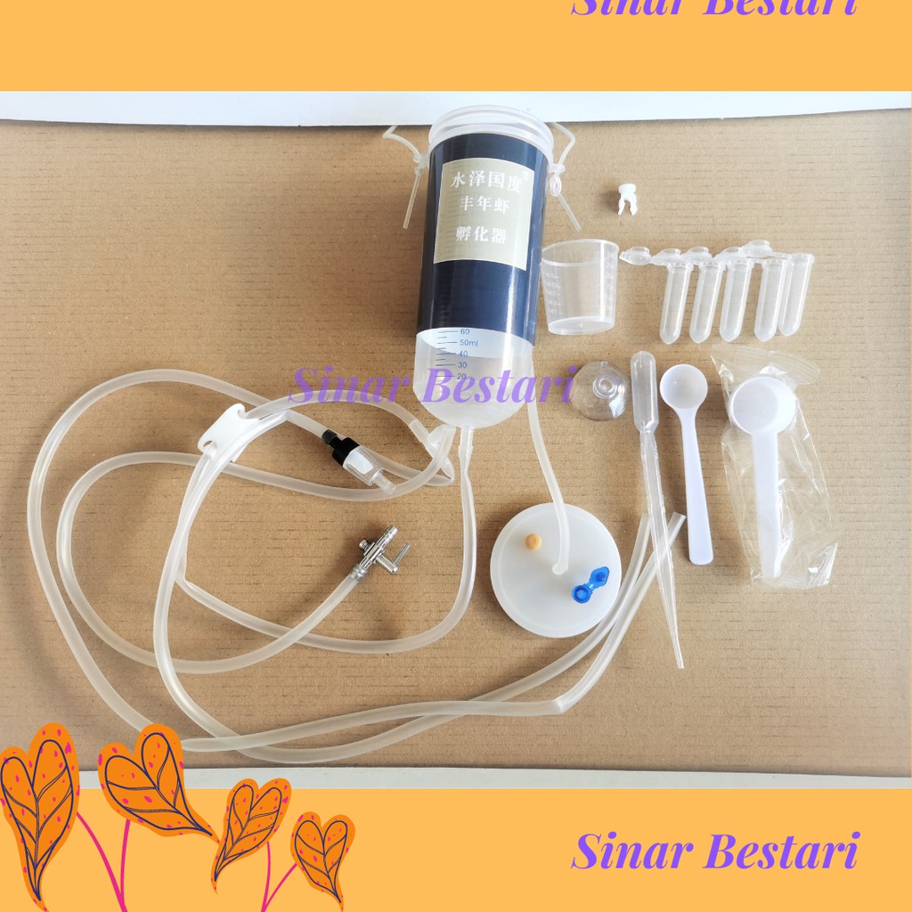 BBS Artemia Hatching set Bottle transparent Tetas Brine Shrimp BABY ...