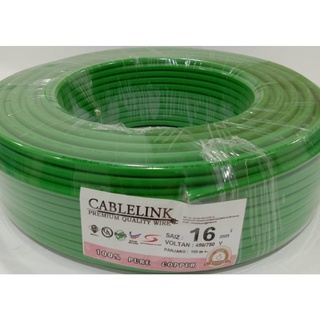 10mm 16mm CABLELINK PVC Cable (SIRIM) 100% PURE COPPER / ELECTRIC PVC ...