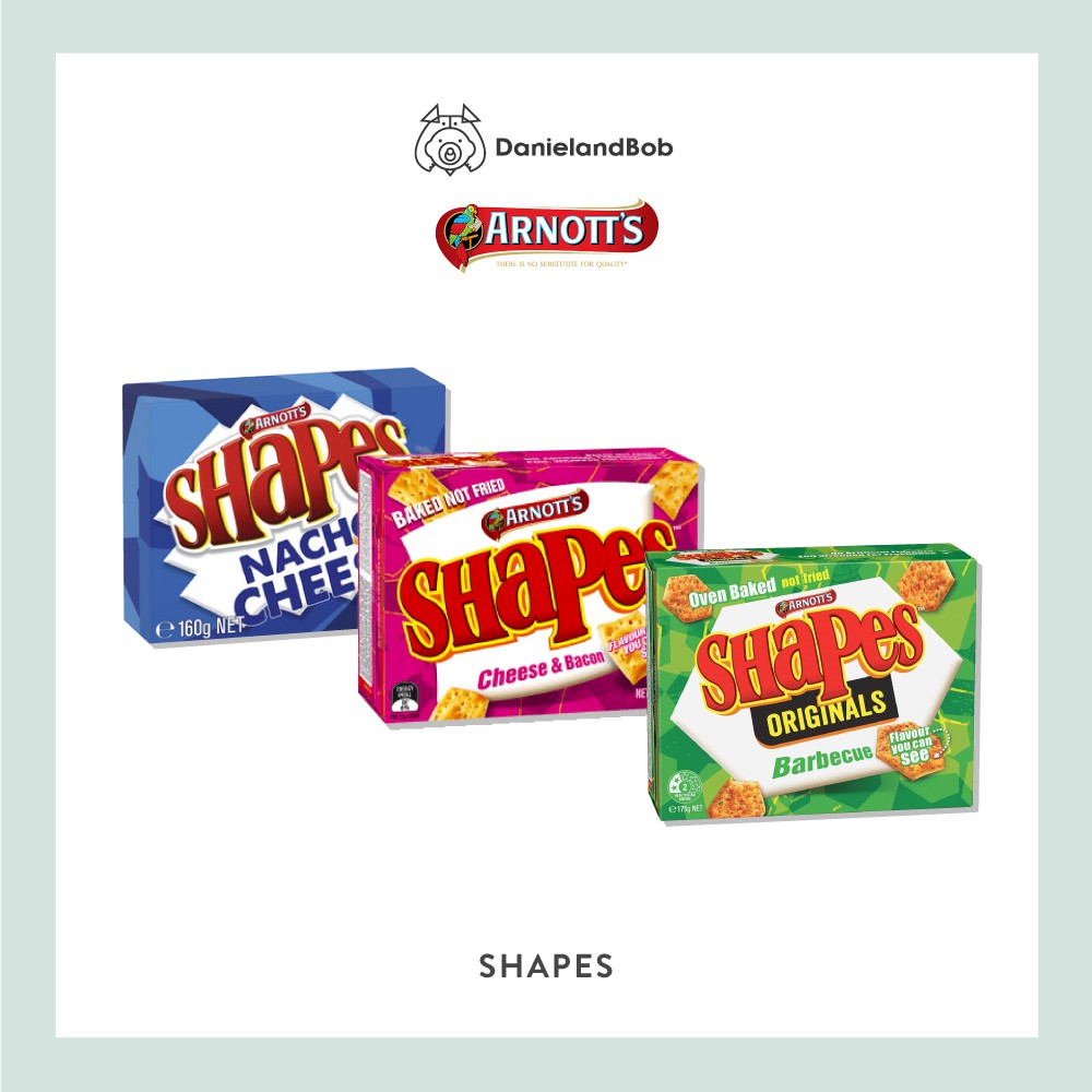 Arnott's Shapes Biscuits / Australia Shapes Biscuits | Shopee Malaysia